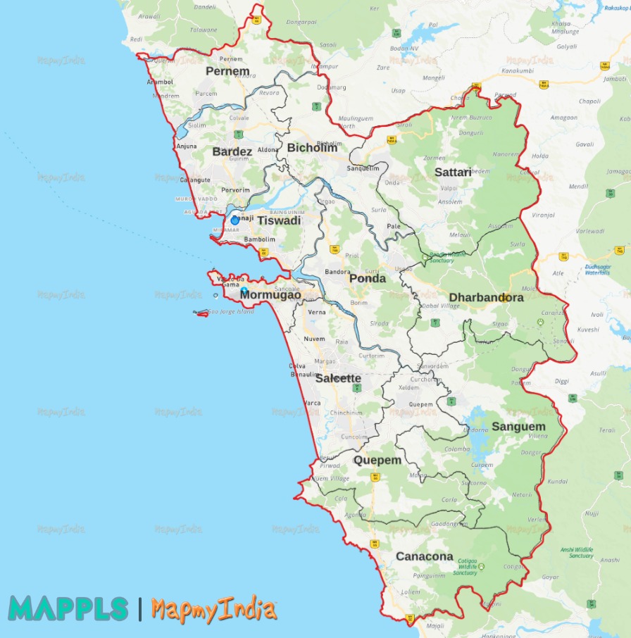 ONE MAP GOA GIS